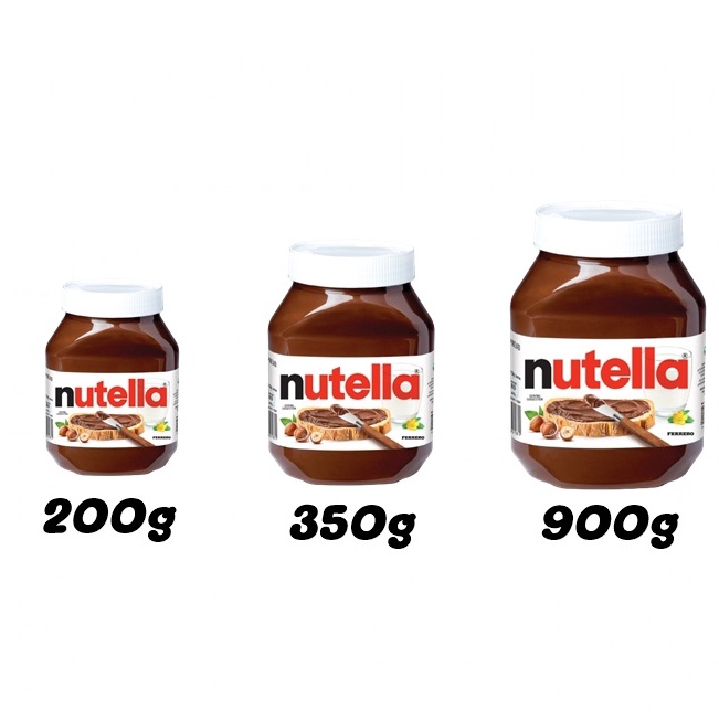 Nutella แยมนูเทลล่า ปริมาณ 200 กรัม350 กรัม400 กรัม900 กรัม | Lazada.co.th