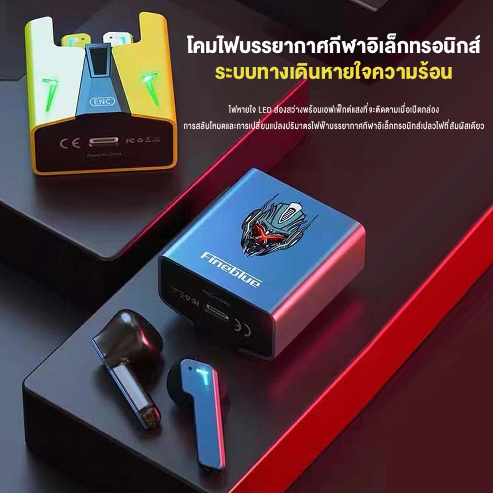 หูฟัง Basspro Max แท้ หูฟังไร้สาย หูฟังบลูทูธกันน้ํา KING GONG เบสหนัก ...