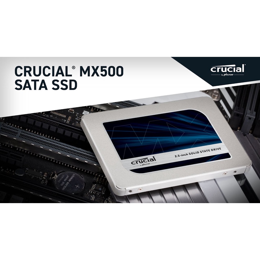 Crucial MX500 SSD 250GB 3D NAND SATA 2.5 (7mm) Speed 560510MBs CCL ...