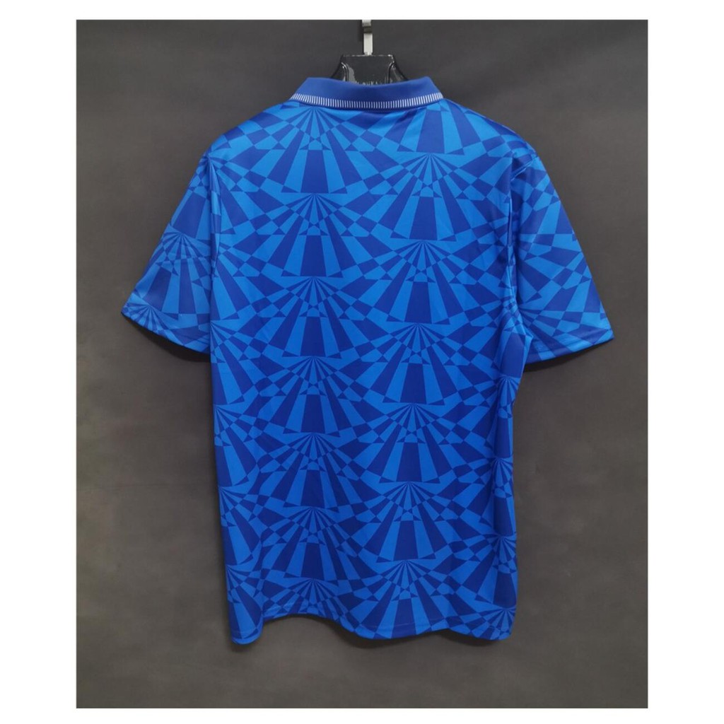 【S-2XL】91-93 Napoli Naples Home Blue Retro Soccer Jersey Football Men ...