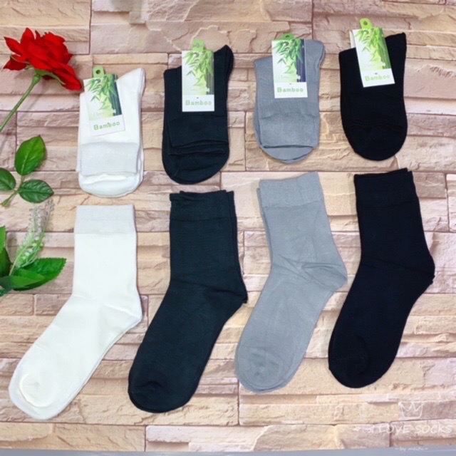 ถุงเท้าทำงานผู้ชาย การผลิตวัสดุเส้นใยไม้ไผ่สวมใส่จะไม่กลิ่นBambooคู่18 ...