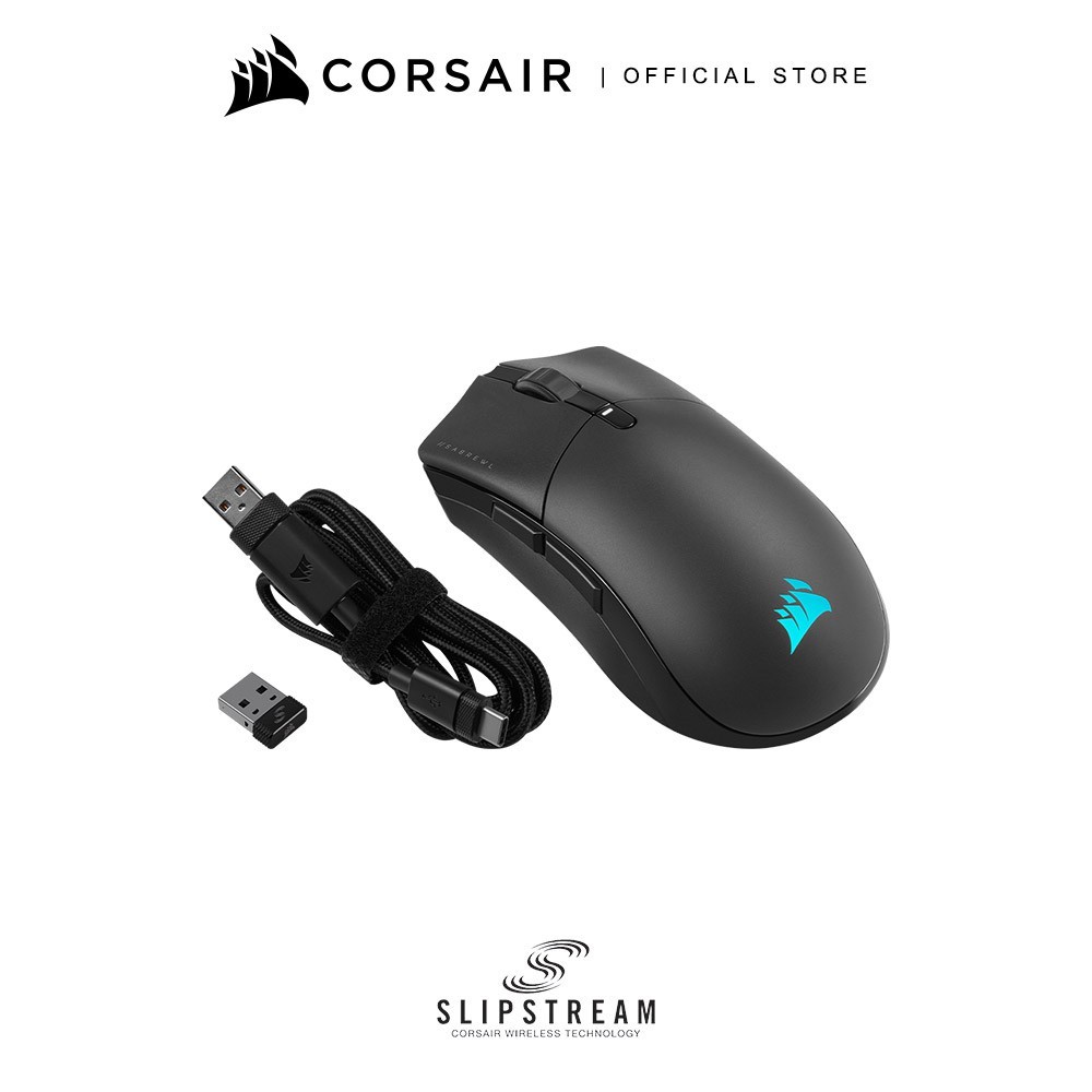 CORSAIR Mouse SABRE RGB PRO WIRELESS CHAMPION SERIES Ultra-Lightweight ...