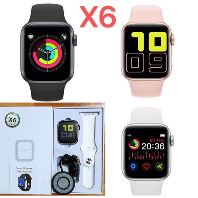 โทรเข้า-ออกได้ Smart watch รุ่น X6 pro max พร้อมประกัน มีเก็บเงินปลาย ...