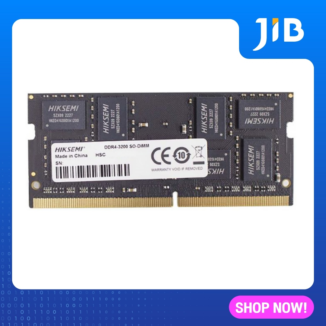 8GB (8GBx1) DDR4 3200MHz SO-DIMM RAM (หน่วยความจำ) HIKSEMI (HSC408S32Z1 ...