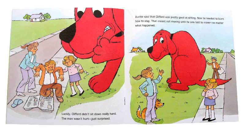 Original and genuine English clifford' S the big red dog box 10 big red ...