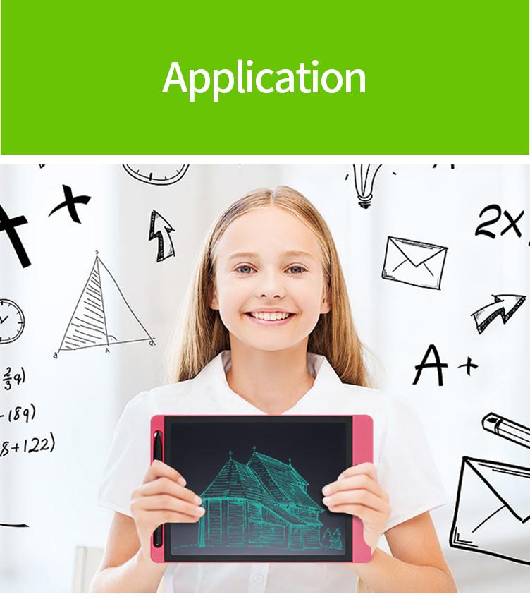 แป้นวาดภาพ กระดานวาดภาพ ขนาด 10นิ้ว LCD Magical Writing Board Children ...