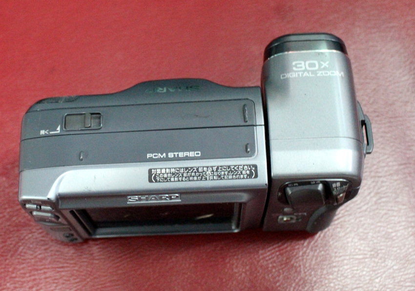 No.37 Sharp VL-DC1 mini dv -ของเสียใช้งานไม่ได้ งานช่าง งานอะไหล่ งานฟร็อป ไม่มีอุปกรณ์ใดๆ ไม่มี ...