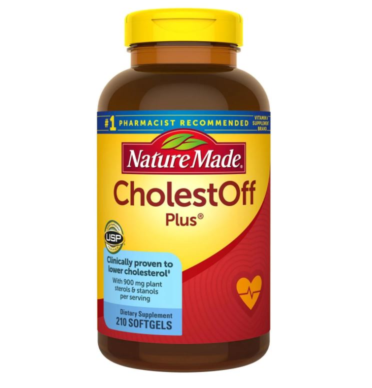 Nature made ,CholestOff Plus with Plant Sterols & Stanols 900mg 210 ...