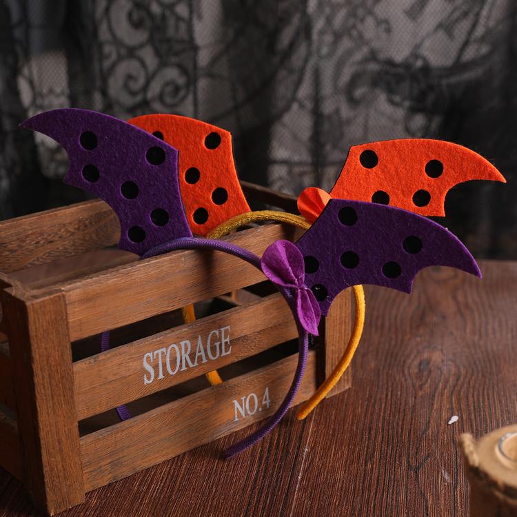 Bat Wing Headband Bat Wings Hair Hoop Halloween Costume Accessories ...