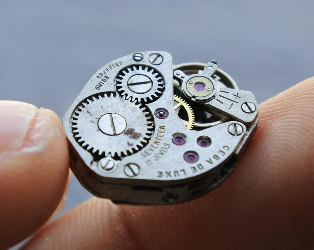 นาฬิกา Vintage 1960-70 CEBA De Luxe ระบบ Mechanic Automatic ไขลาน Swiss ...