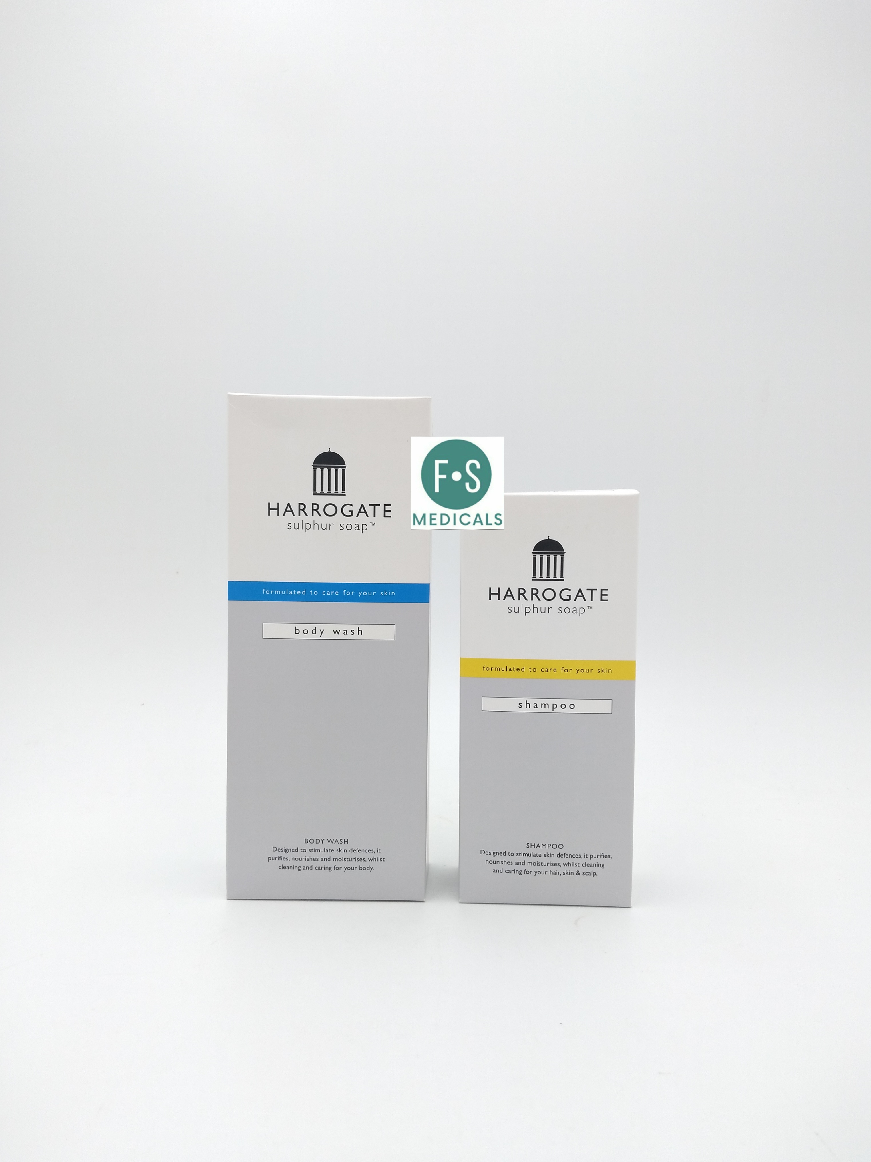 มีใบรับรองตัวแทนจำหน่าย!! Harrogate Sulphur Soap Shampoo 150 ml. ฮาโรเก ...