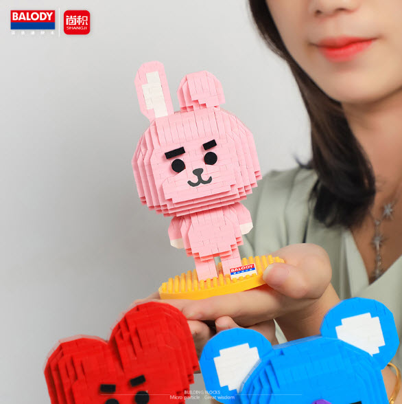 Koala / Rabbit / Heart - โคอาลา / กระต่าย / หัวใจ size XL - ตัวต่อ นาโน ...