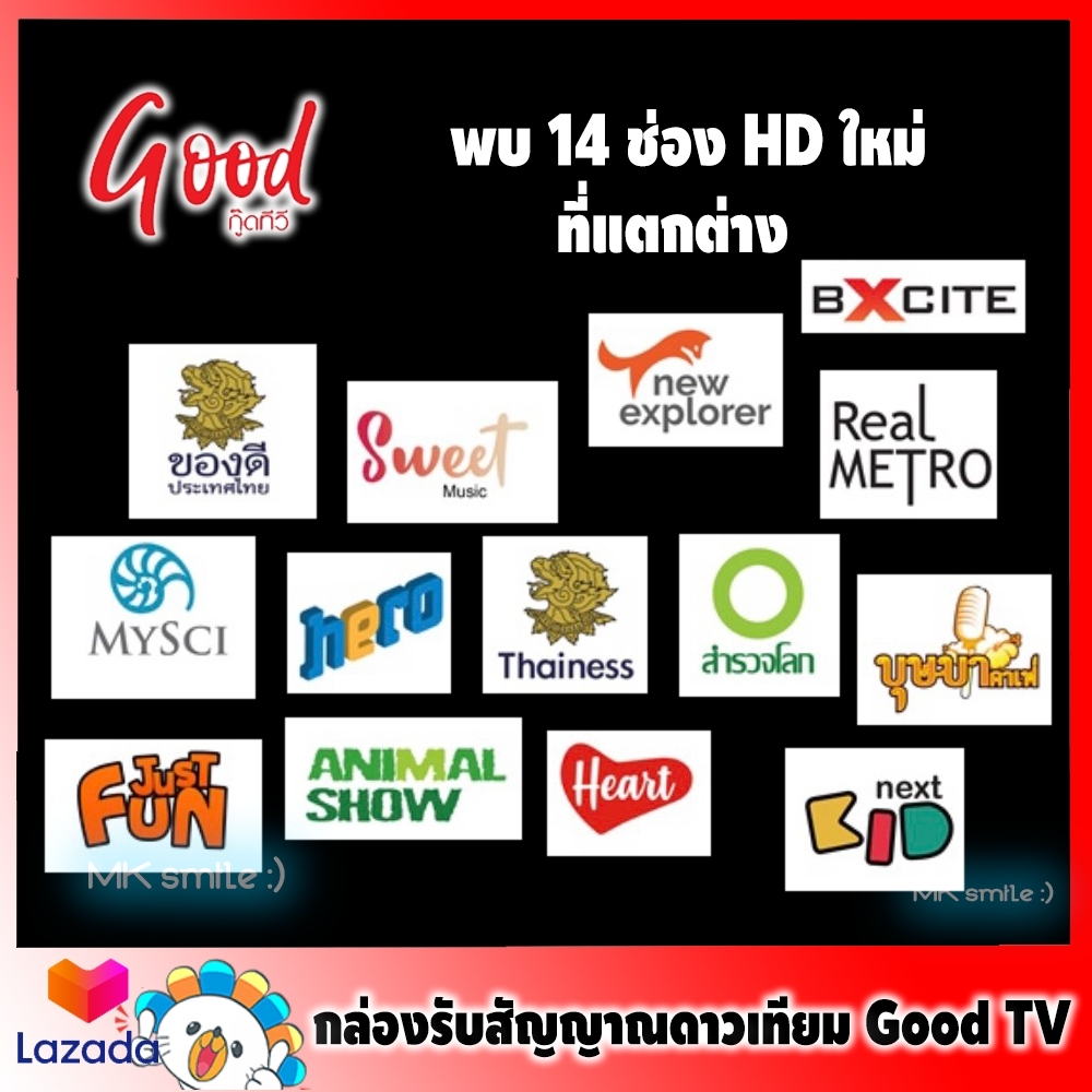 กล่องดาวเทียม Good TV ดูฟรี ช่องสารคดีสำรวจโลกบอลพรีเมียร์จอไม่ดำ ใช้ ...