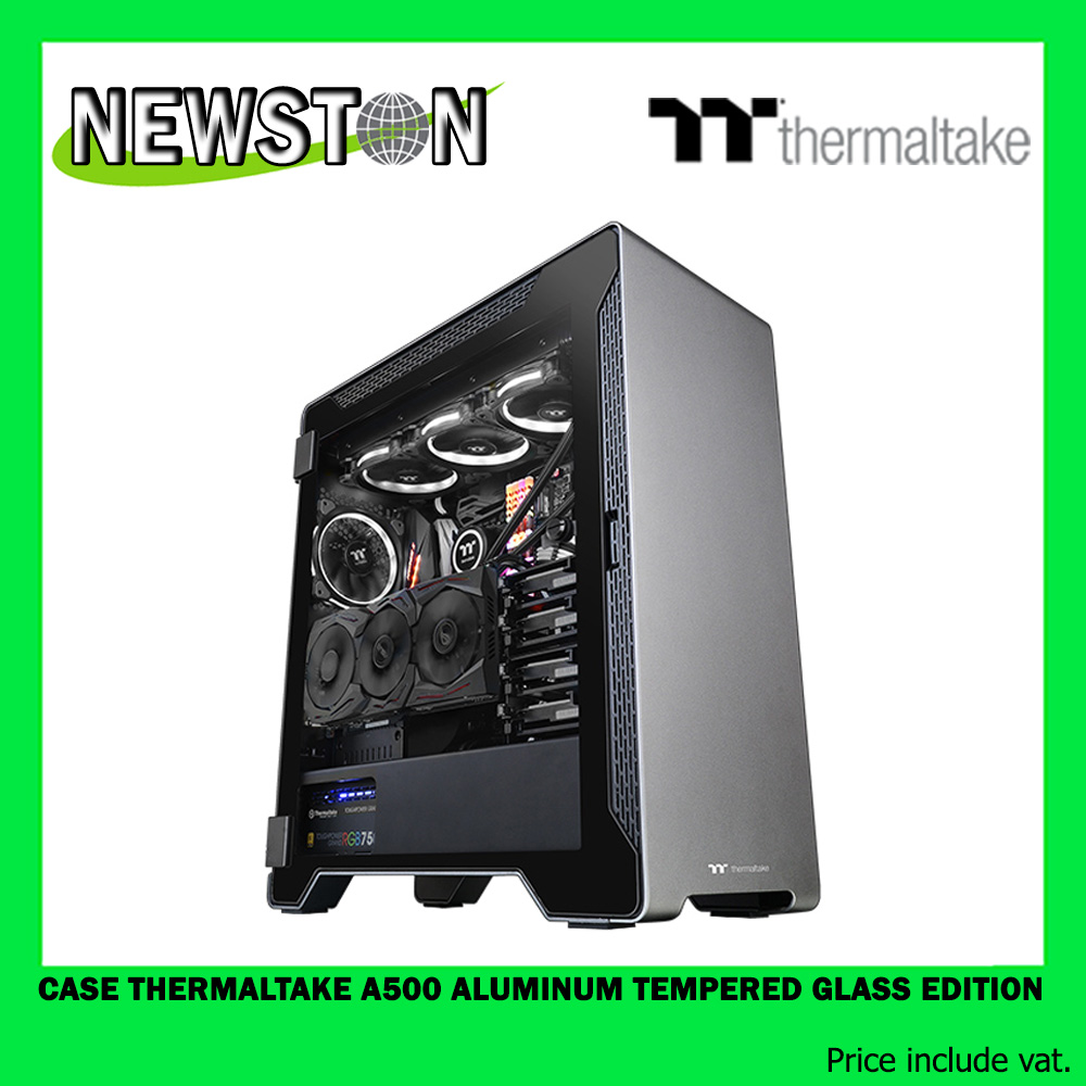 CASE (เคส) THERMALTAKE A500 ALUMINUM TEMPERED GLASS EDITION | Lazada.co.th