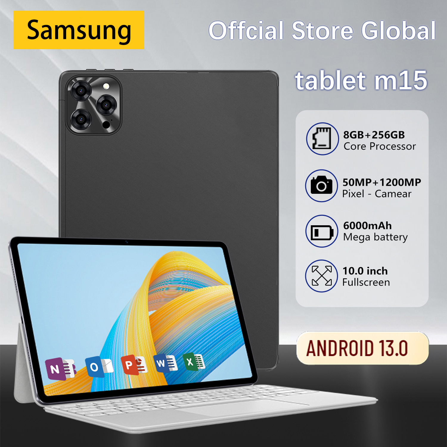 Samsung Tab M15 12GB 512GB Android 13 แท็บเล็ต 13.0 นิ้วโรงงานเดิมขาย ...