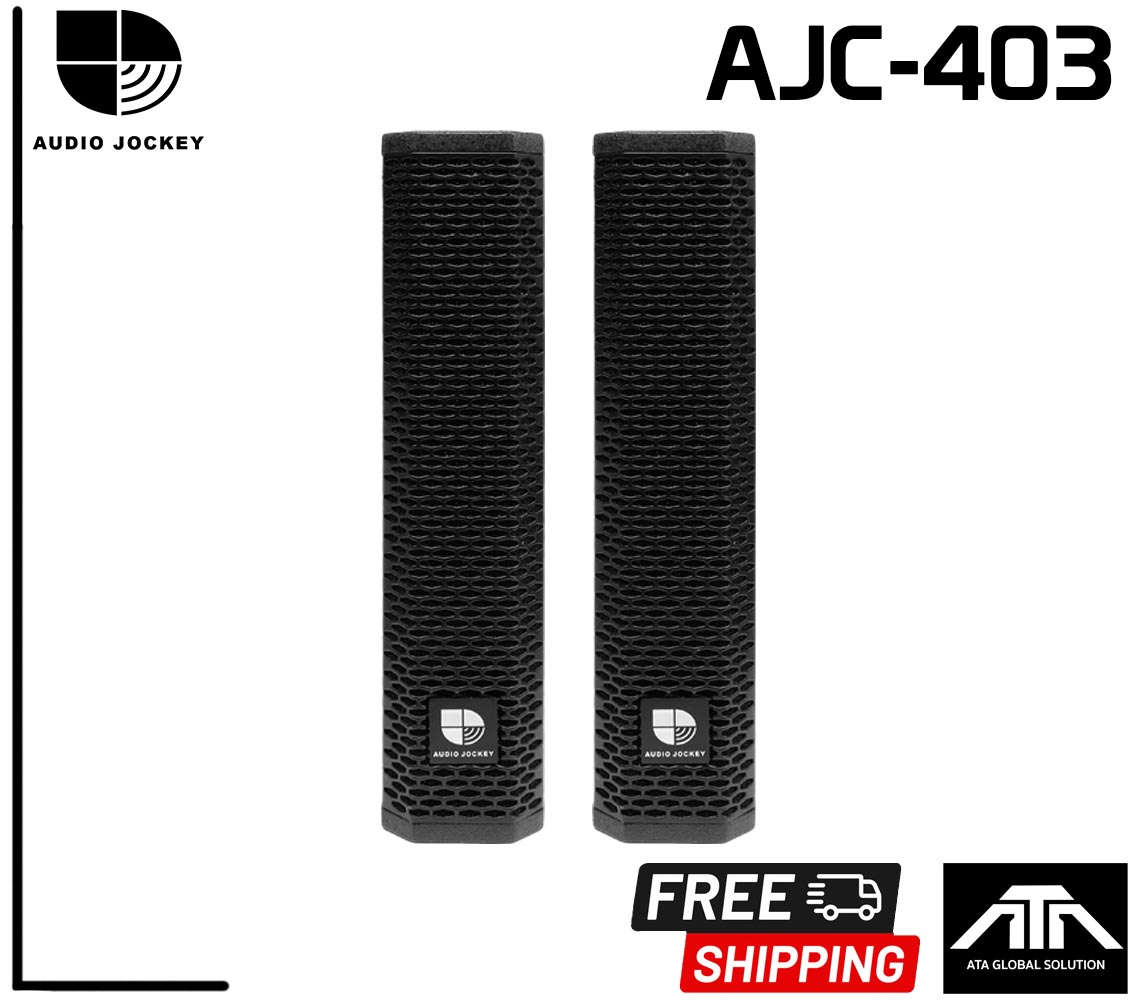 (ราคาต่อ 1 คู่) AUDIO JOCKEY AJC-403 ตู้ลำโพงคอลัมน์ 3x4 Column AJC403 ...