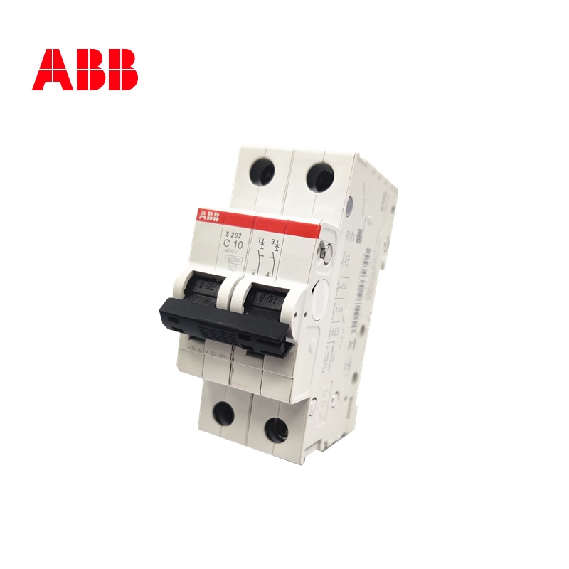 ABB Miniature Circuit Breaker S200 1P 1P N 2P 3P 4P TYPE C 1A 2A 3A 4A 6A 10A 16A 20A 25A 32A ...