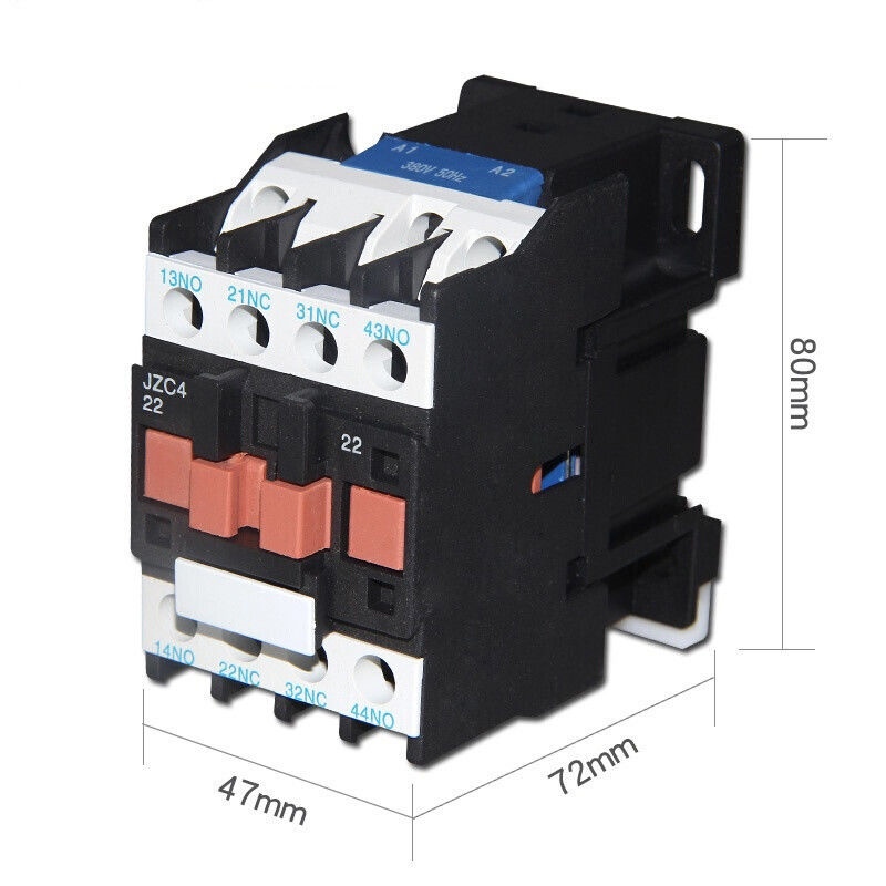 AC contactor relay JZC4-22 two normally open two normally closed AC24 ...