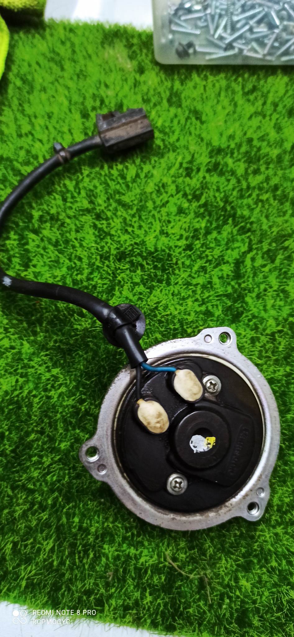 มอเตอร์พัดลมหม้อน้ำ yamaha msalz r15 mt15 exciter panasonic แท้ ของใช้ ...