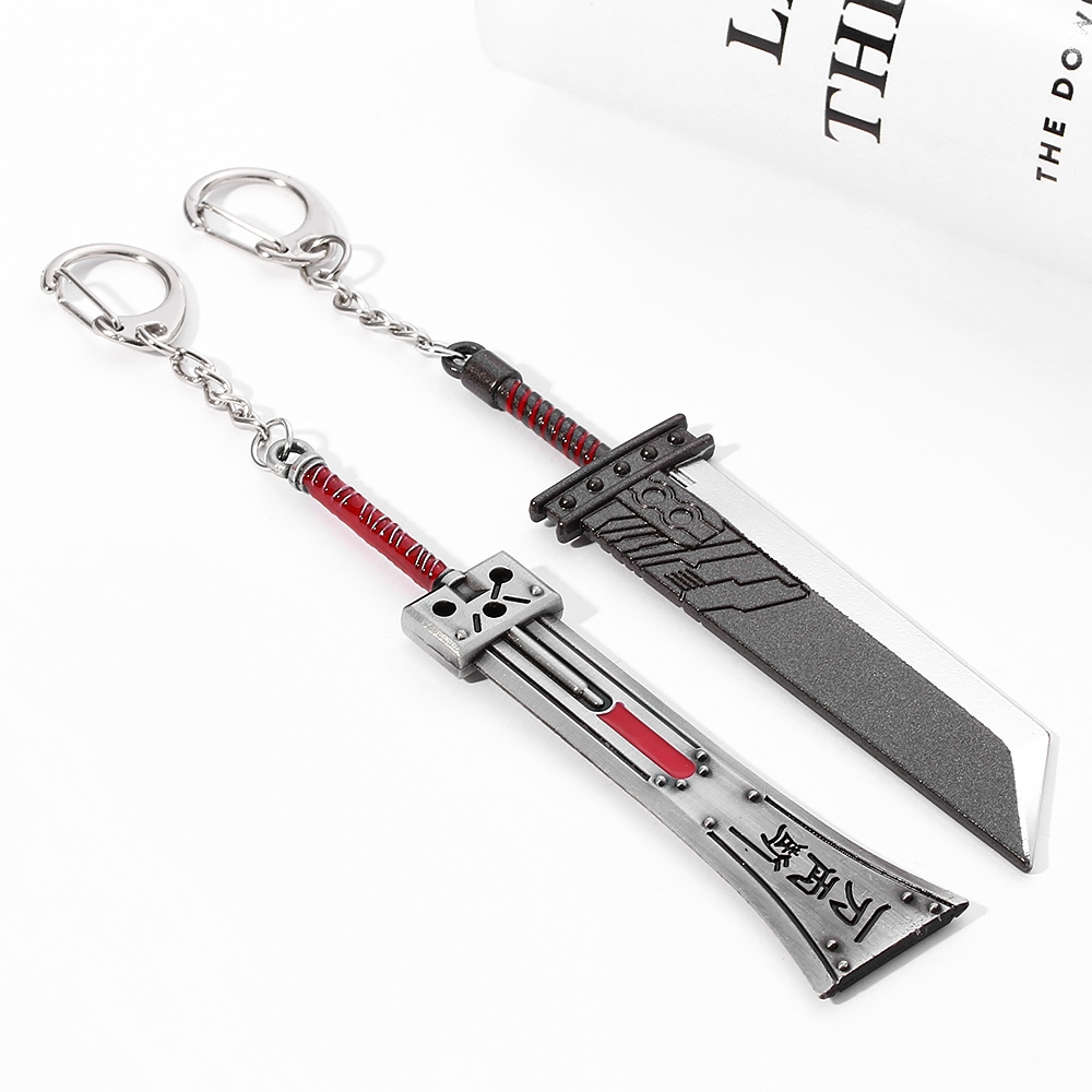 Final Fantasy 7 Vii Remake Sword Keychain Cloud Strife Buster Sword ...