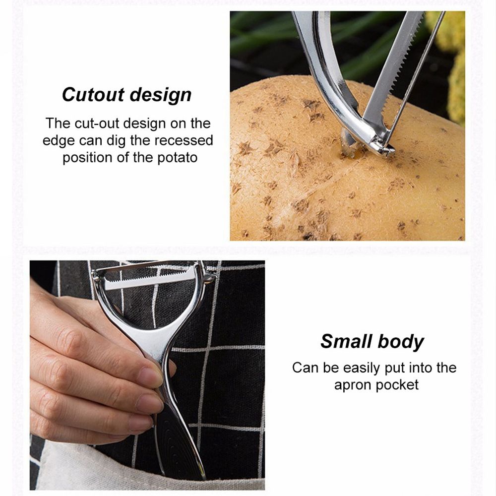 AFANGLO สแตนเลส Sharp Potato แครอทครัวอุปกรณ์ขนาดเล็กอุปกรณ์เสริมห้อง ...