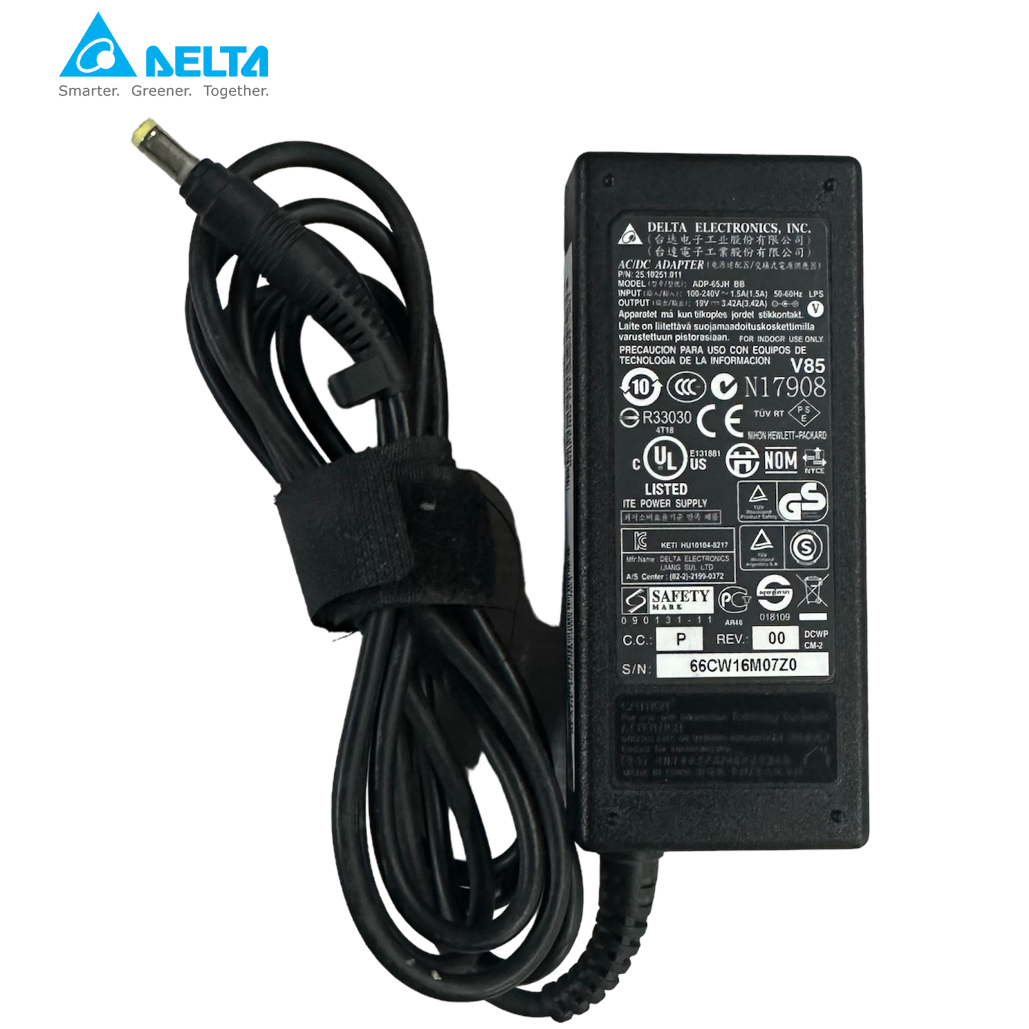 สายชาร์จ โน๊ตบุ๊ค Adapter Delta Electronics ADP-65JH BB 19V 342A 65W - Home spa & Furniture ...