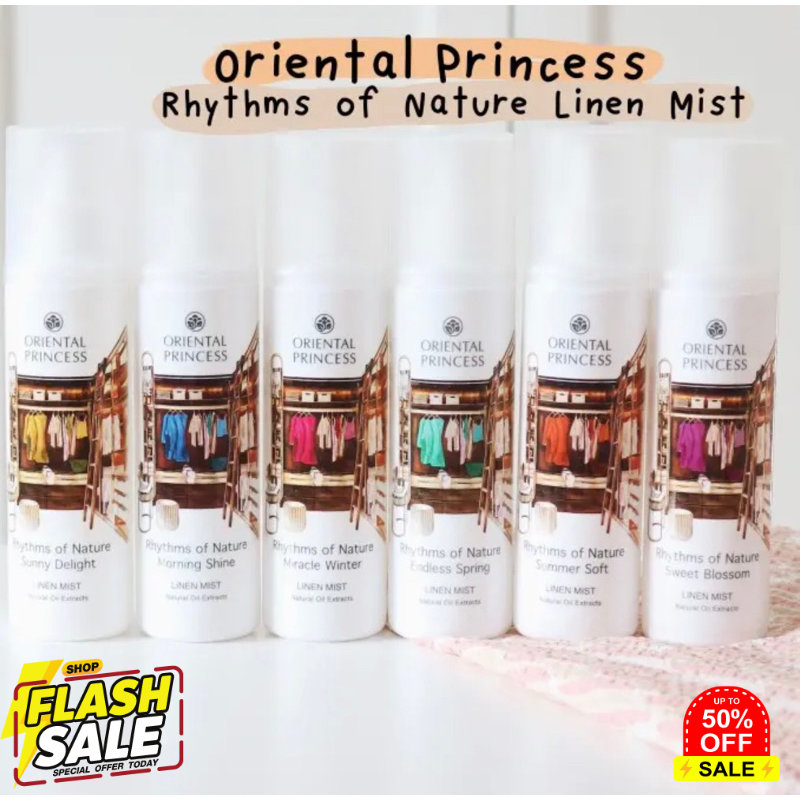 ส่งฟรี สเปรย์ฉีดผ้าหอม Oriental Princess Rhythms of Nature Linen Mist ...