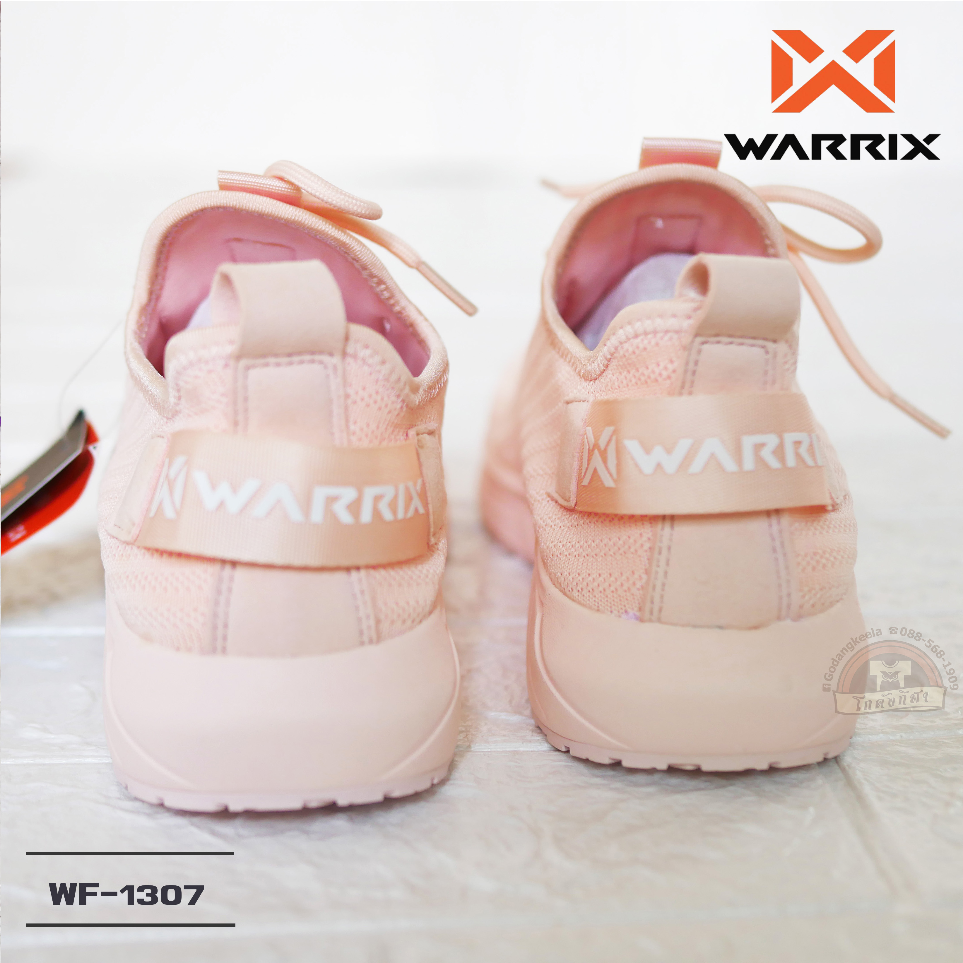 WARRIX รองเท้า รองเท้าวิ่ง Running WF-1307 สีชมพู วาริกซ์ วอริกซ์ ของ ...