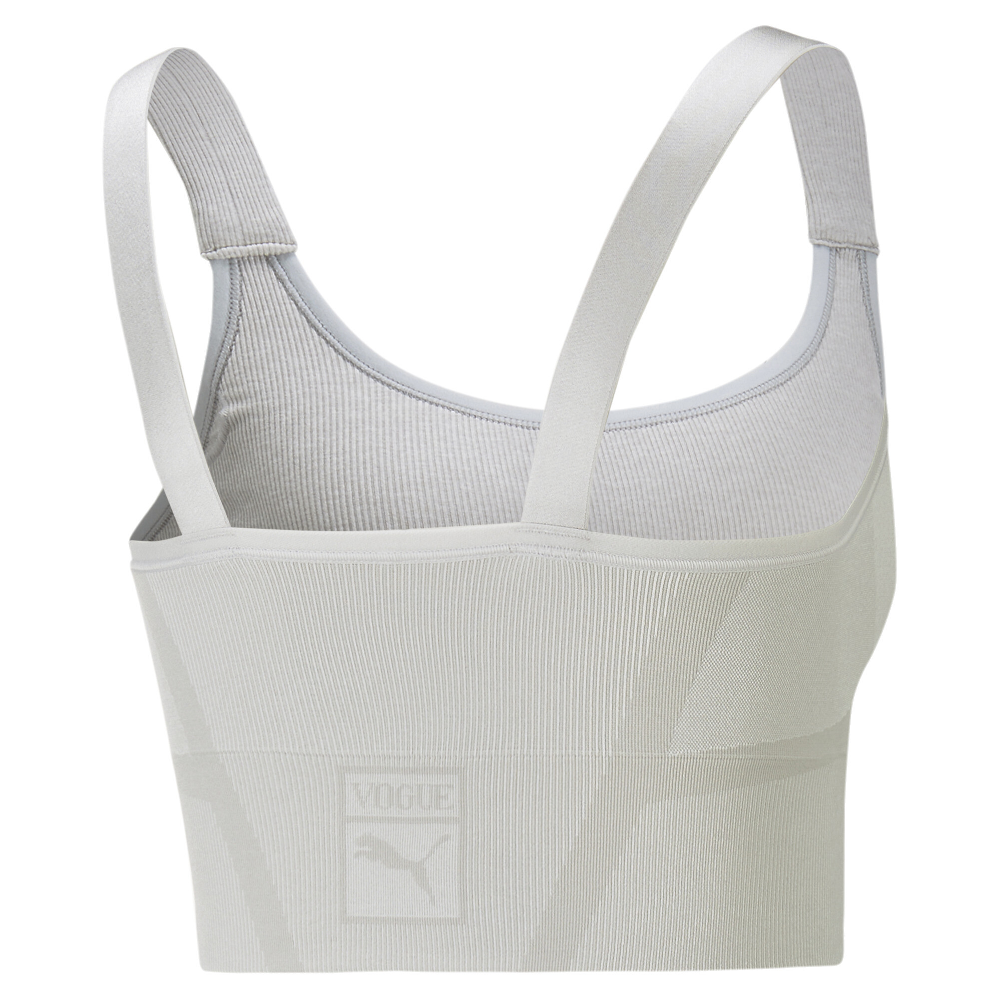 PUMA PRIMESELECT - บราท็อปผู้หญิง PUMA x VOGUE Bra Top สีเทา - APP ...