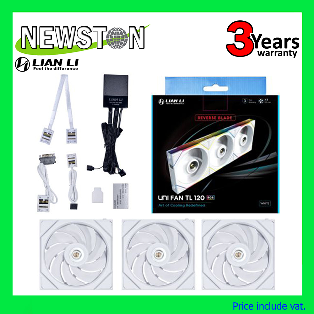 Lian Li UNI FAN CASE TL120 Reverse Blade Pack 3 | Lazada.co.th