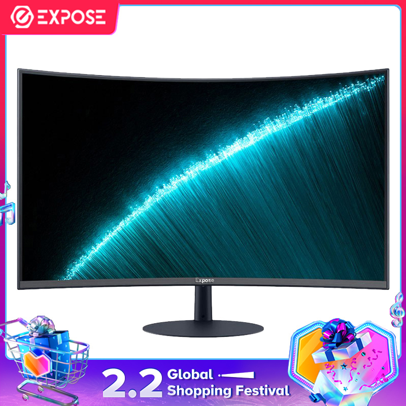 Expose จอมอนิเตอร์ 75HZ จอคอม 27นิ้ว Curved monitor gaming 75HZ จอ ...