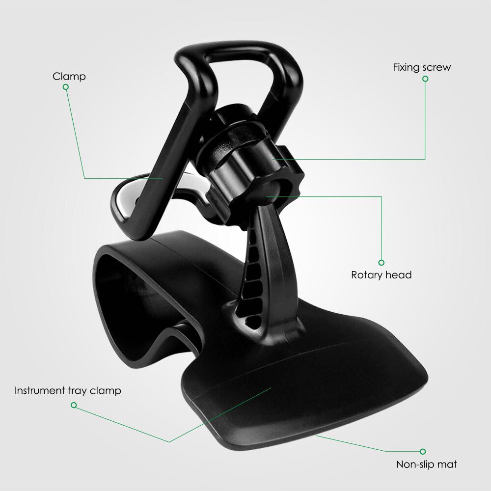 ที่ยึดมือถือในรถ Universal Car Phone Holder Clip Dashboard Magnetic ...