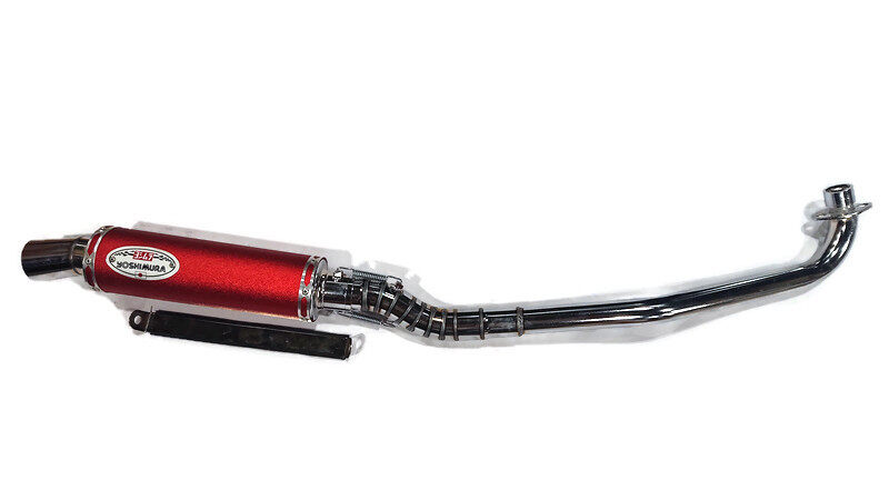 ท่อโยชิมูระ ลั่นทุ่ง ปลายสีแดง ใส่ W110i - Peenoi Racing - ThaiPick