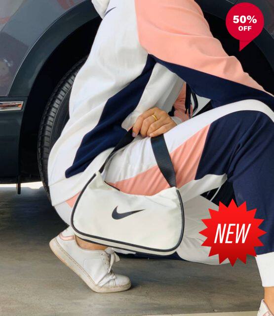 JB2 กระเป๋า กระเป๋าถือ แท้% กระเป๋าถือ NIKE MINI VINTAGE NYLON BAG ไซส์ ...