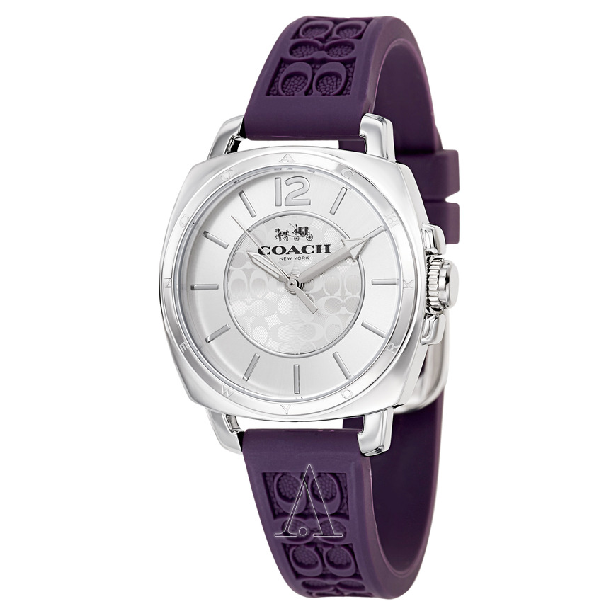 MeBrandOutlet #COACH #Boyfriend Small Rubber Strap Watch #14502094 ...