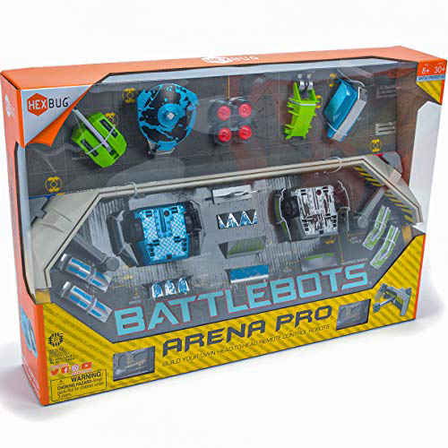 HEXBUG BattleBots Arena Pro - Build Your Own Battle Bot with Arena Game ...