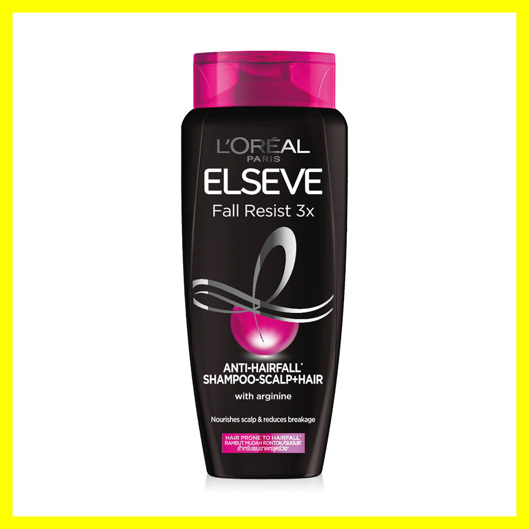LOreal Paris Elseve Fall Resist 3X Anti-Hairfall Shampoo 280ml ลอรีอัล ...
