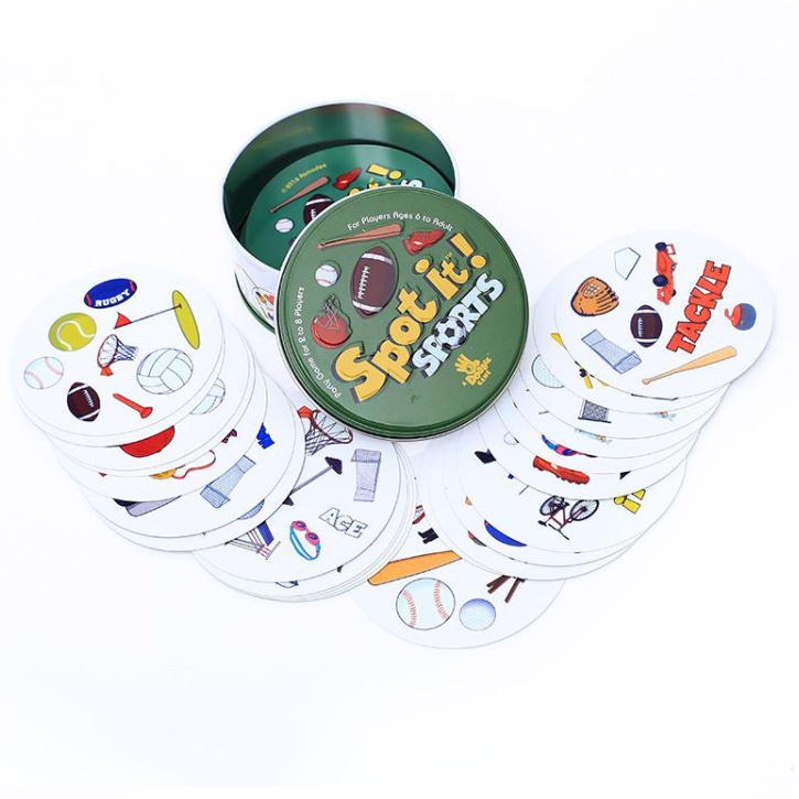 tutu toys dobble spot it card เกมของเล่น เกมจับคู่ภาพ เกมการ์ด บอร์ดเกม ...