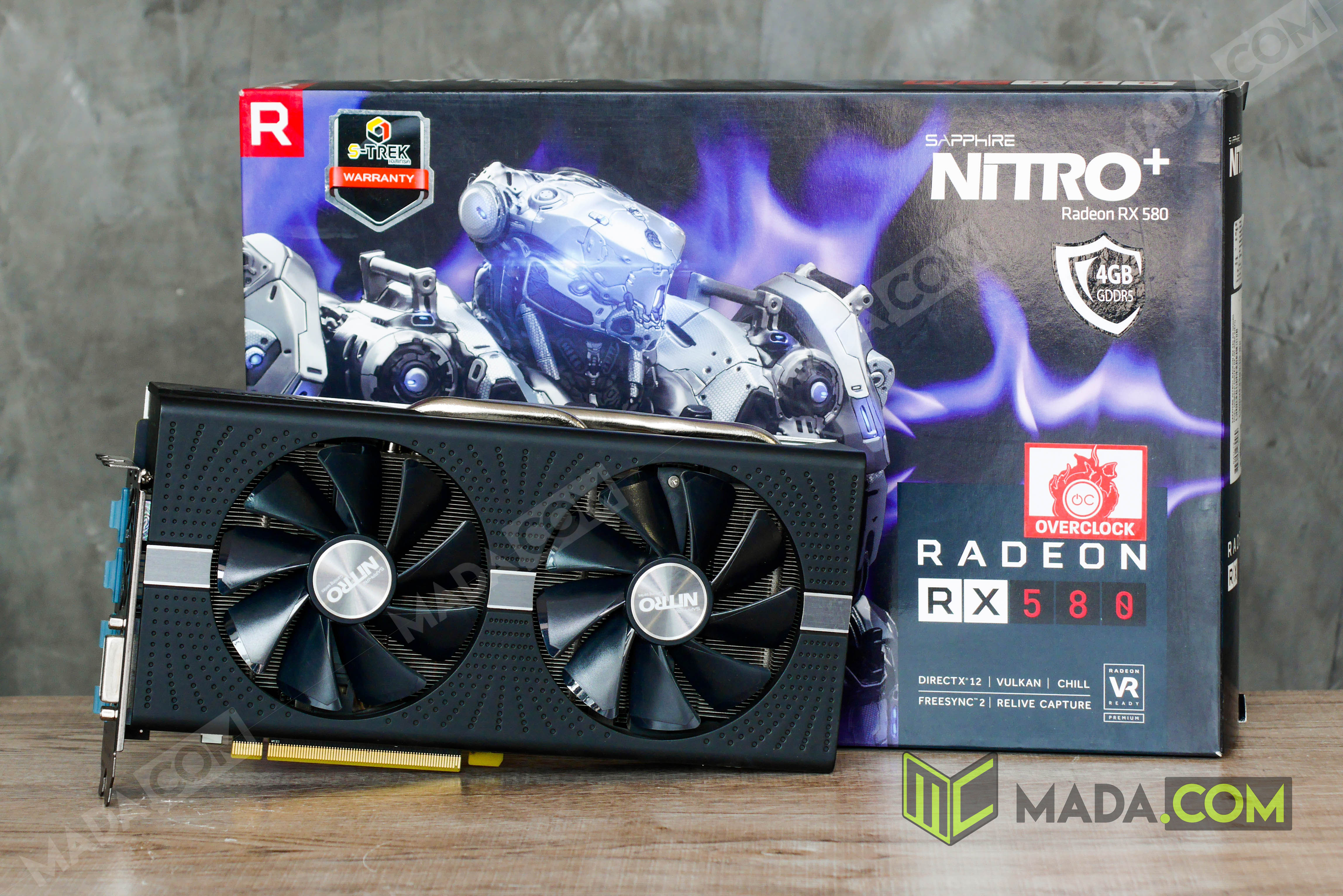 Sapphire NITRO+ Radeon RX 580 8GB OC - MEGA SOLUTIONS - ThaiPick