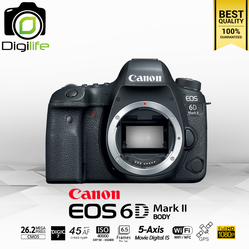 Canon Camera EOS 6D Mark 2 Body - รับประกันร้าน Digilife Thailand 1ปี - jHuPNKxx - ThaiPick