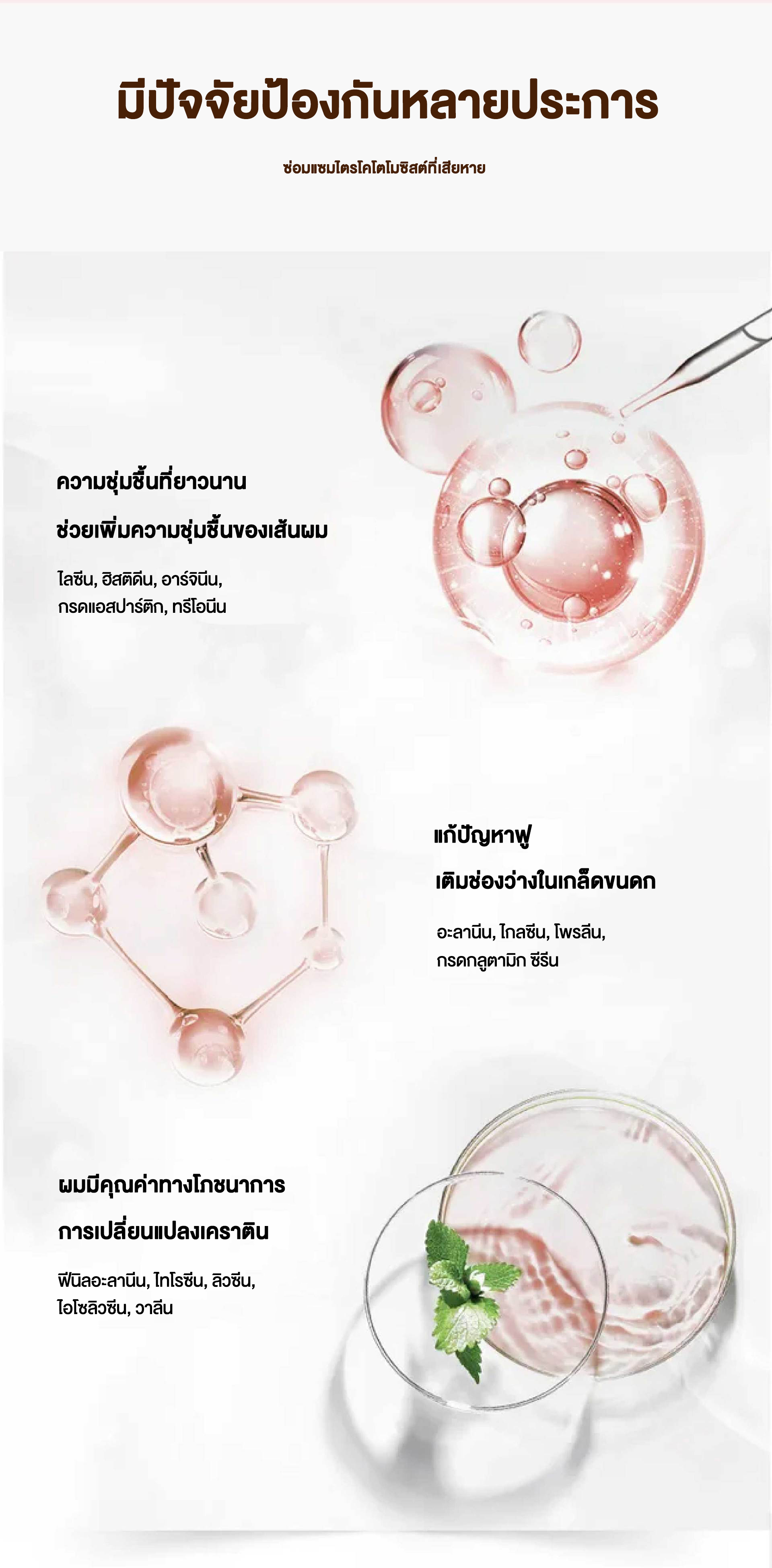 Big Capacity 900ml CHUNROU Permanent Hair Straightener protein ...