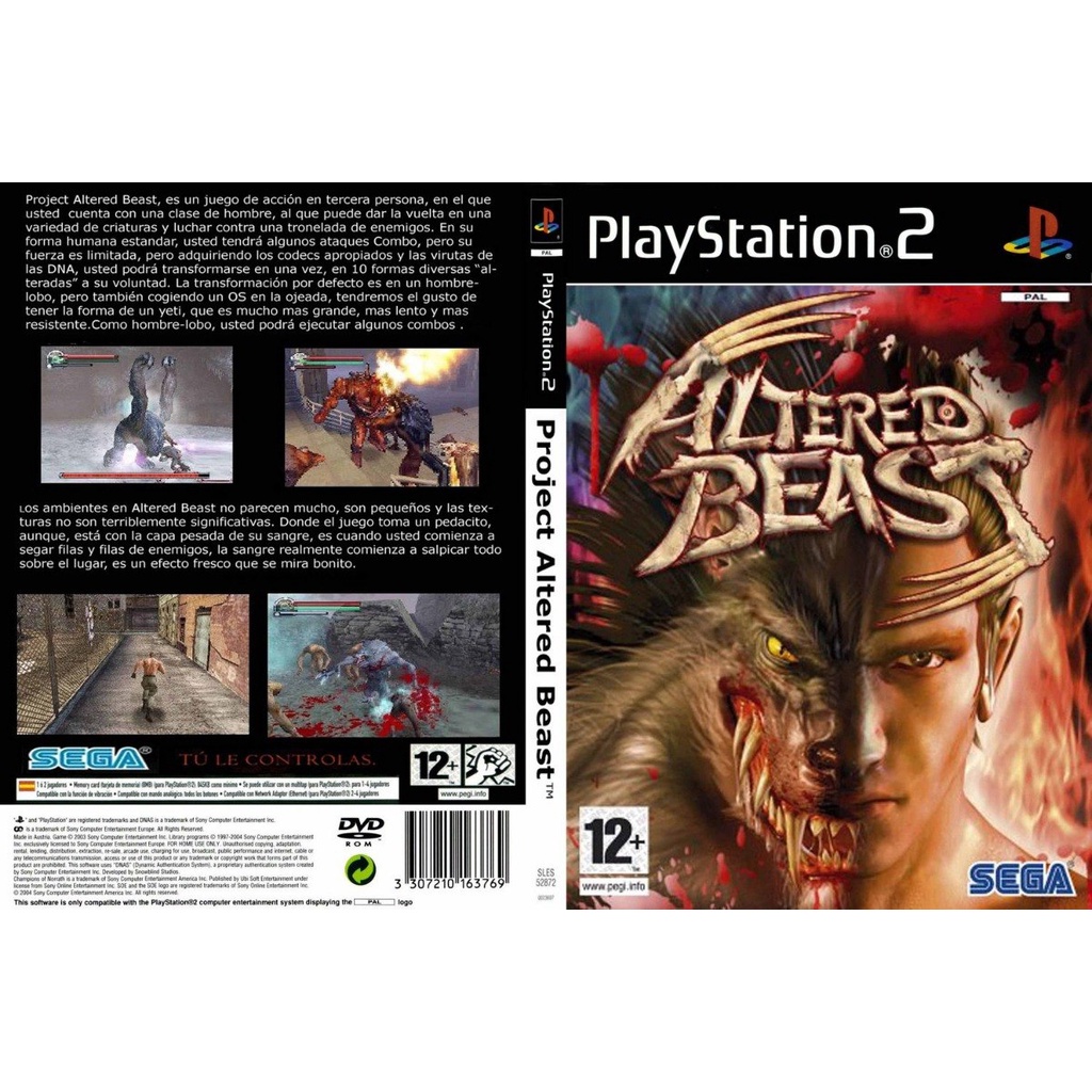 แผ่นเกมส์ PS2 Altered Beast คุณภาพ ส่งไว | Lazada.co.th