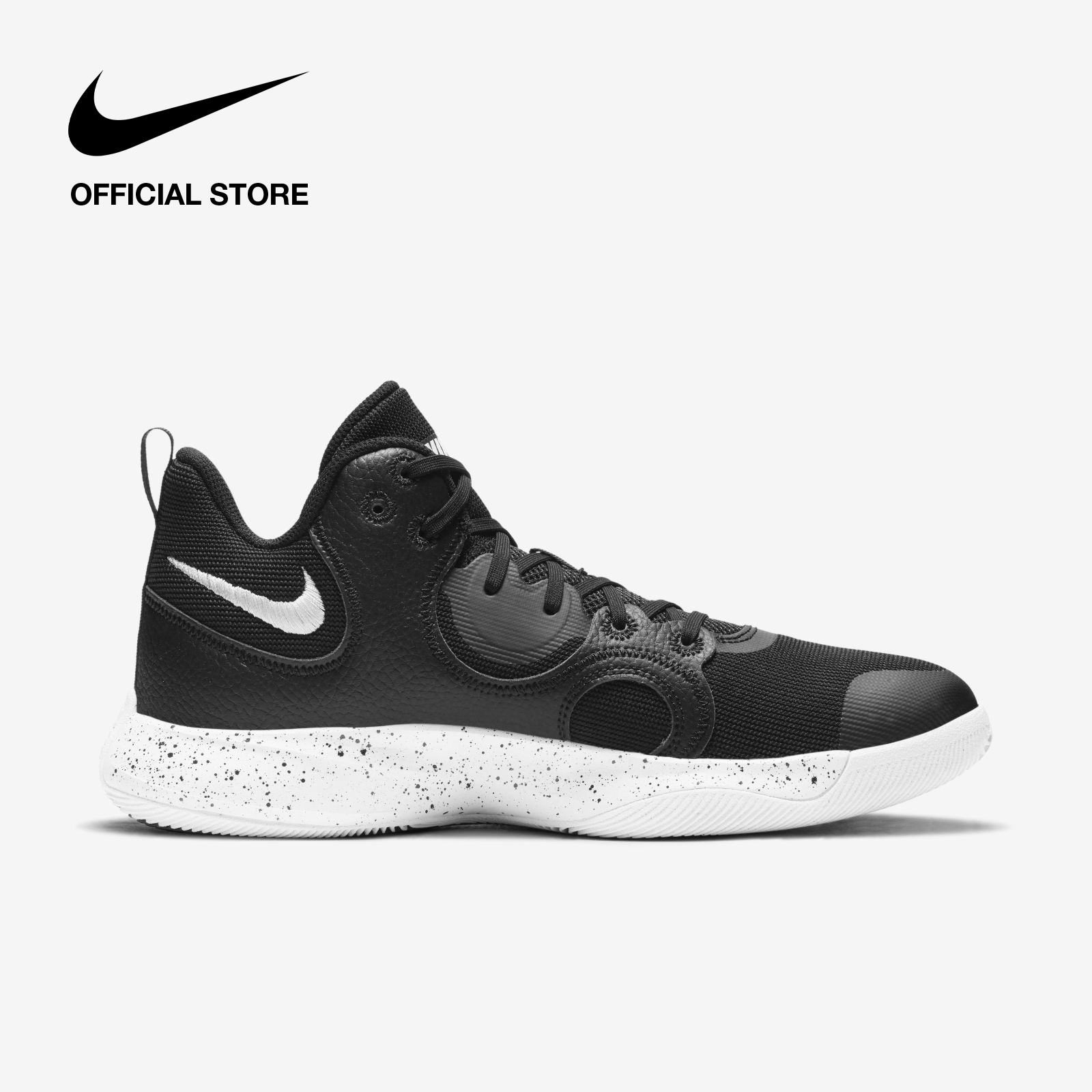 Nike Unisex Fly.By Mid 2 Basketball Shoes - Black ไนกี้ รองเท้าบาสเก็ต ...