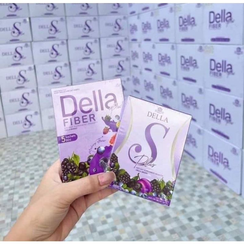 สูตรใหม่ พร้อมส่ง DELLA เดลล่า เดลล่าเอส พลัส ซ้อฝันเดลล่าไฟเบอร์ Della ...