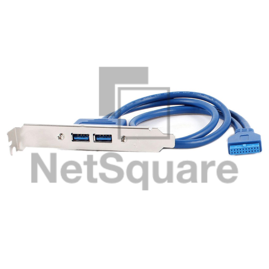 แบบใหม่ ♔USB 3.0 Back Panel Expansion Rear ที่เพิ่มช่องต่อ 2 Ports ...