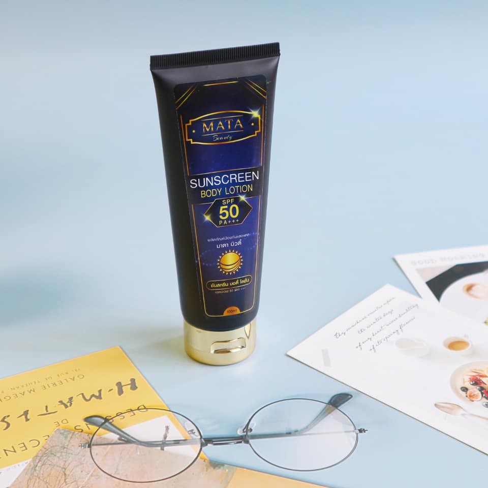 MATA Beauty Sunscreen Body Lotion SPF50 PA+++ มาตา บิวตี้ ซันสกรีน บอดี ...