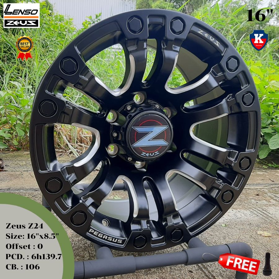 ล้อแม็กแท้ Lenso zeus z24 ขอบ 16" ราคาต่อ 1 วง 3250บาท ขายยกชุด4วงไม่ขายแยก | Lazada.co.th
