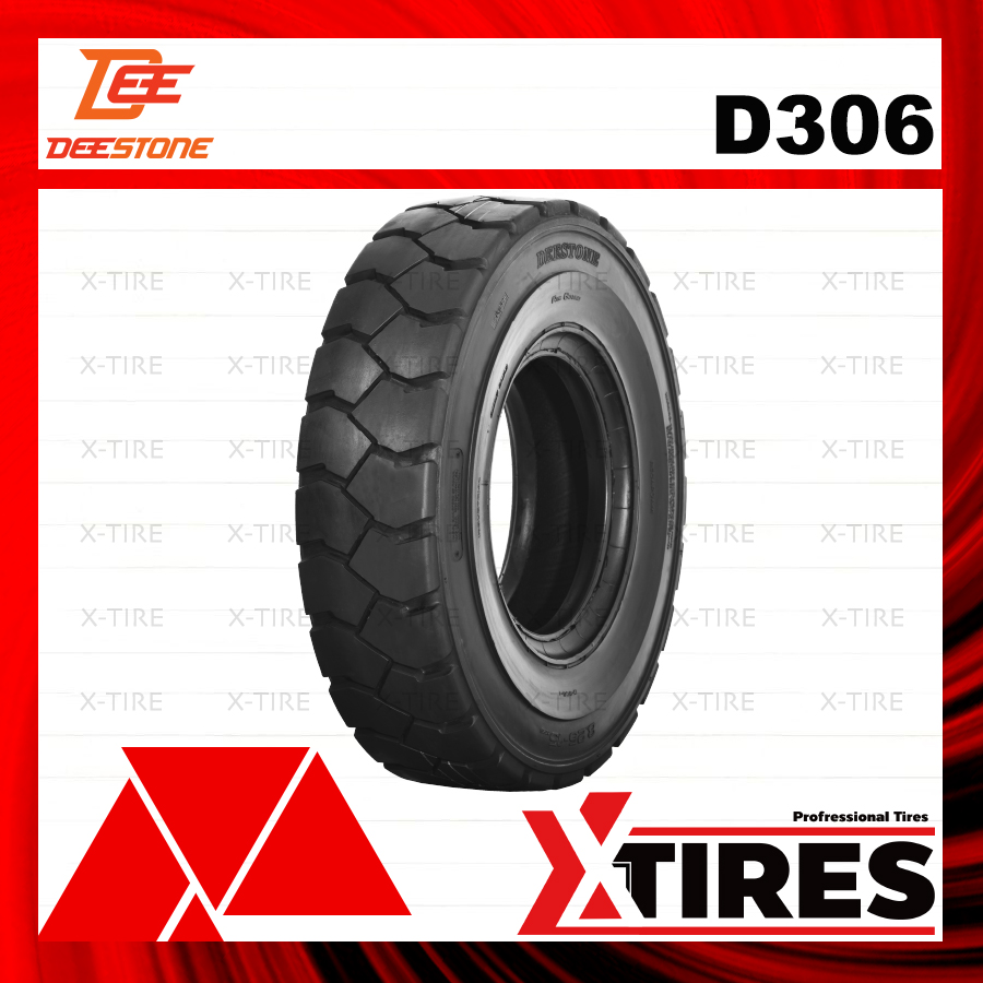 ยาง"ตัน"รถโฟล์คลิฟท์ 6.00-9 ยี่ห้อ DEESTONE รุ่น D306 Forklift - X ...