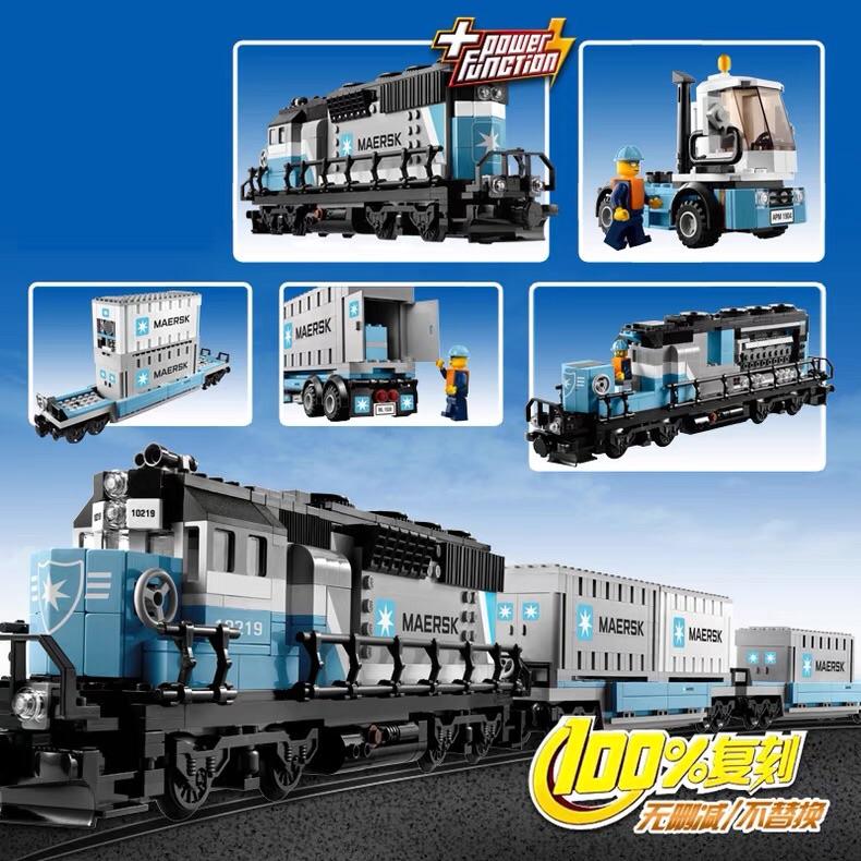 Lego Ace 91006 Creative Series Maersk Train 10219 Assembled Building ...