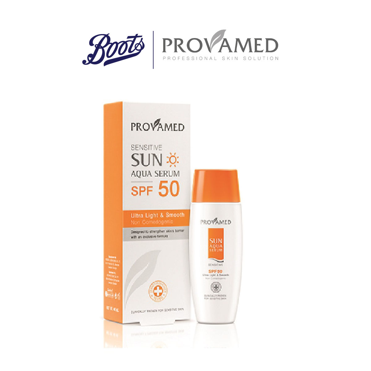 Provamed Sun Aqua Serum Spf50 40 Ml ช่วยปกป้องผิวตากรังสี UVA และ UVB ...